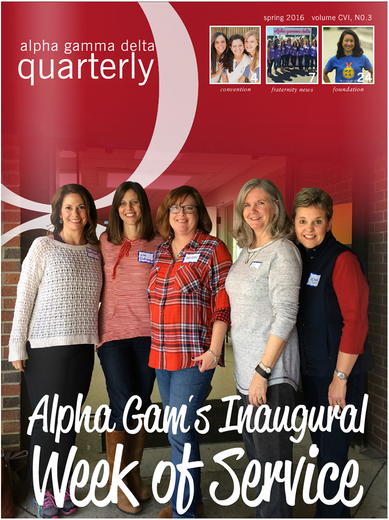 Summer 2014 - Alpha Gamma Delta Foundation